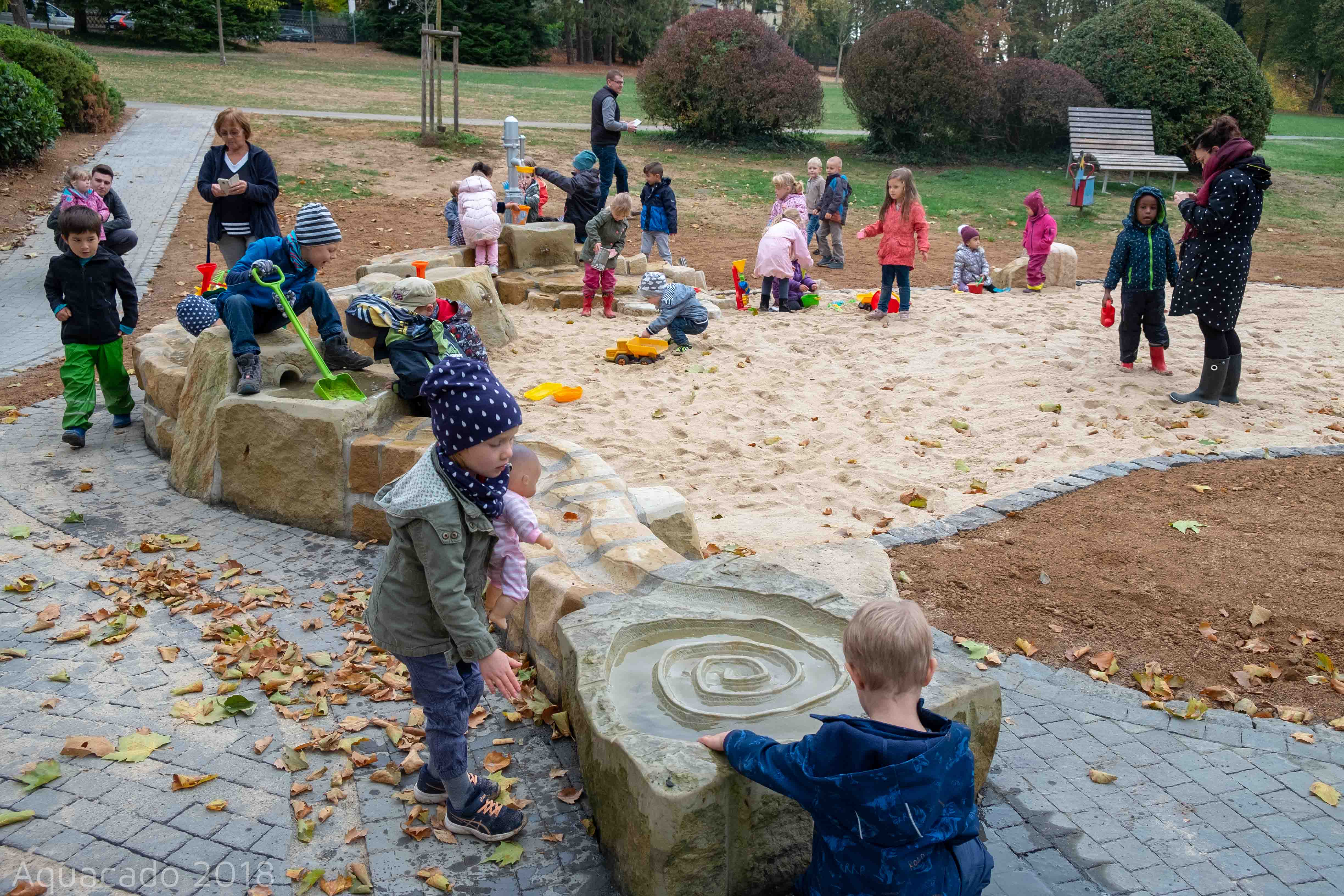 Wasserspielplatz Schloßpark Laubach | aquacado