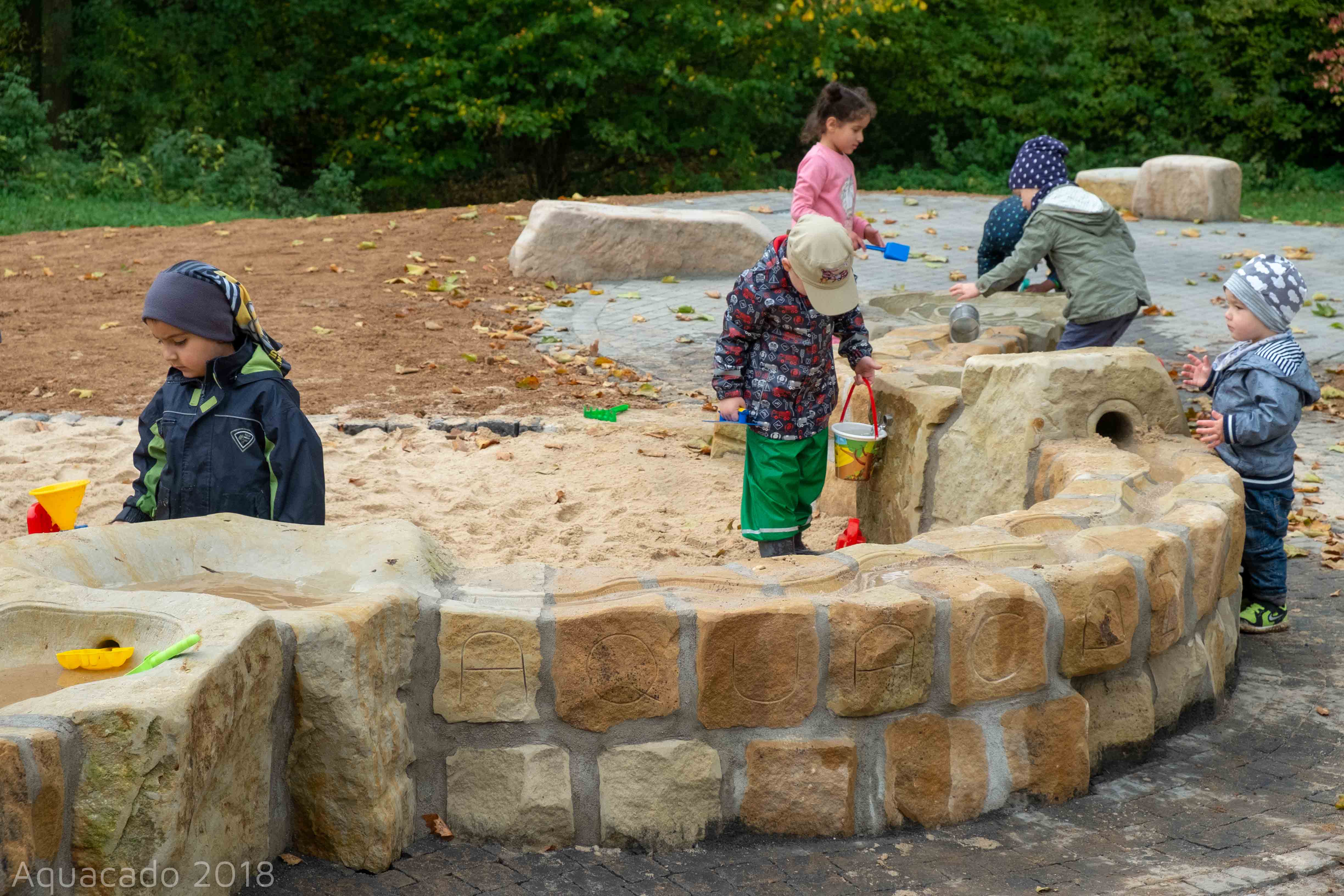 Wasserspielplatz Schloßpark Laubach | aquacado