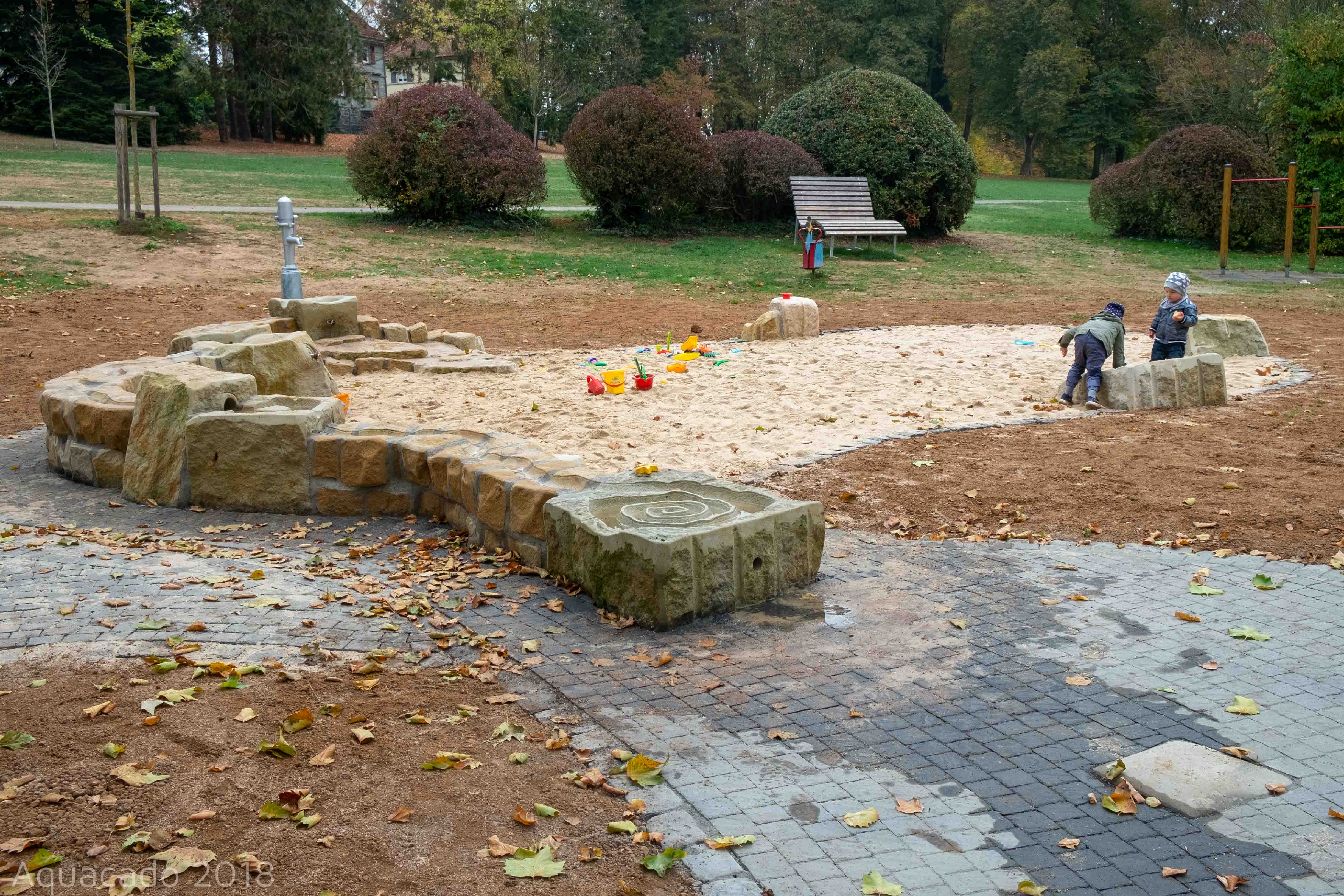 Wasserspielplatz Schloßpark Laubach | aquacado